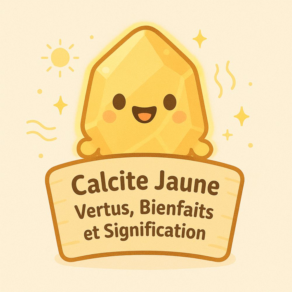 Calcite Jaune | Vertus & Bienfaits | Lithothérapie Stéphanie