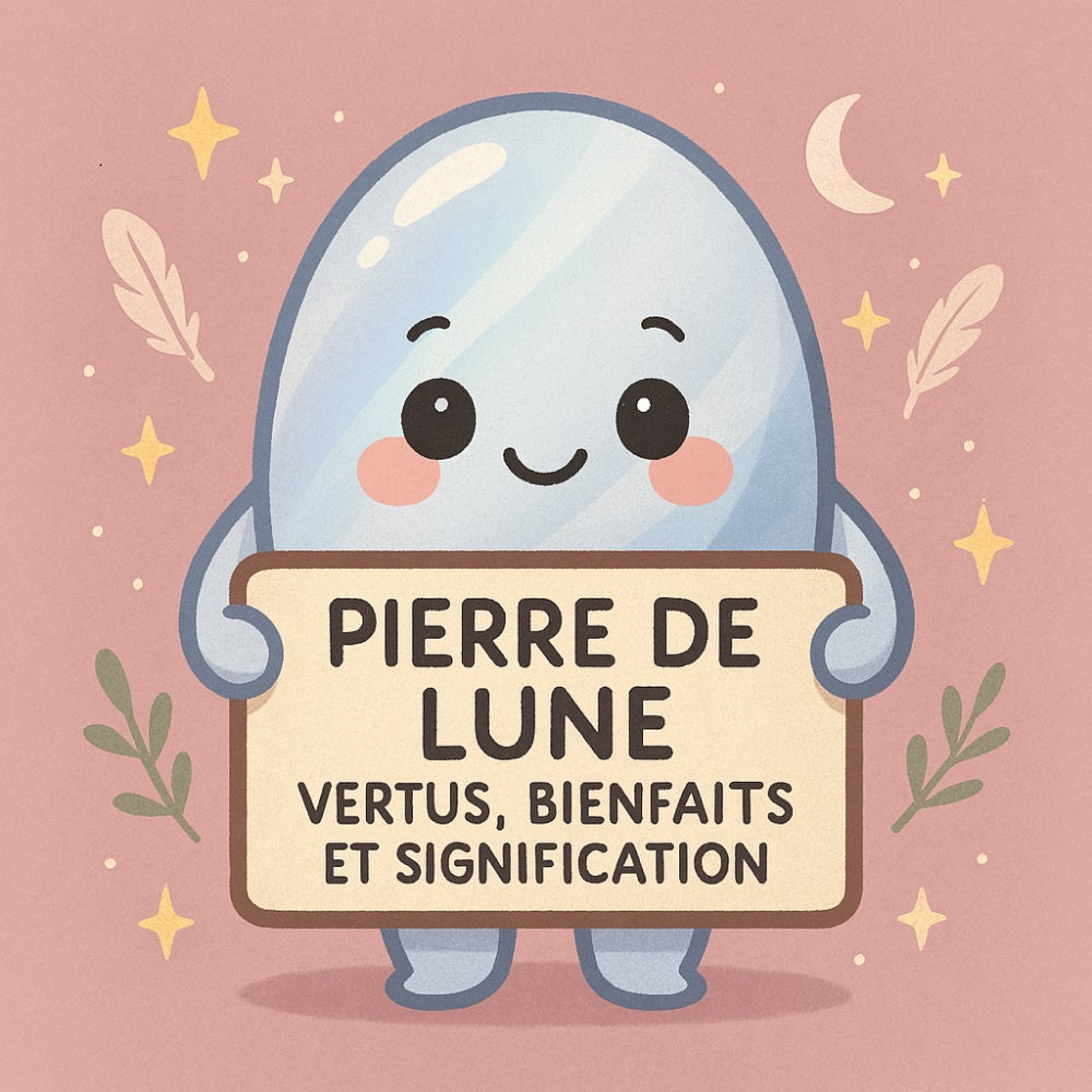 Pierre de Lune | Vertus et Signification | Lithothérapie Stéphanie