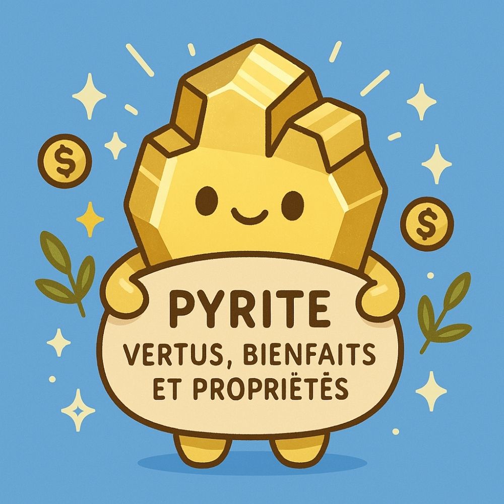 Pyrite | Vertus & Bienfaits | Lithothérapie Stéphanie